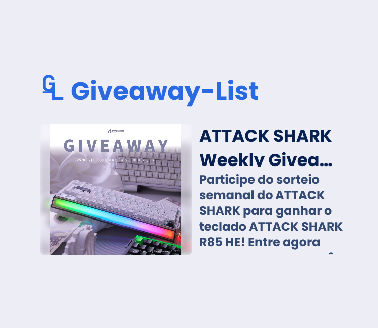 ATTACK SHARK Weekly Giveaway - Week 43 of 2025 - Gleam