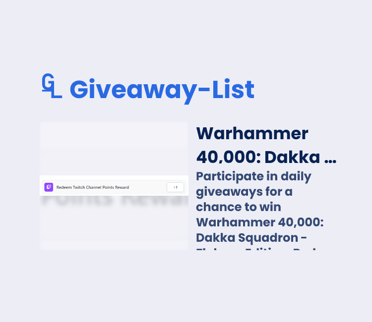 Warhammer 40,000: Dakka Squadron - Flyboyz Edition - Gleam Giveaway