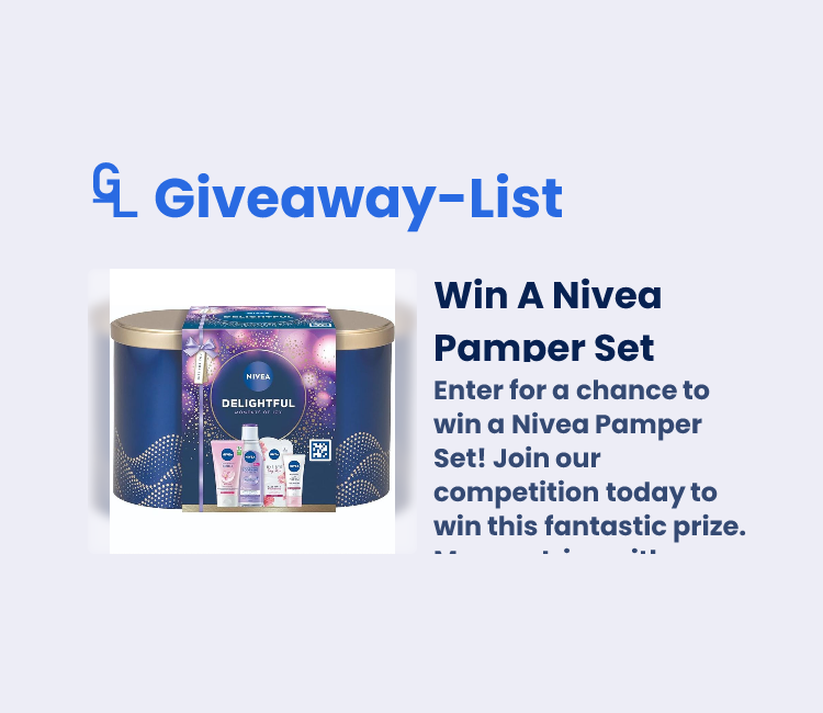 Win A Nivea Pamper Set - Gleam Giveaway