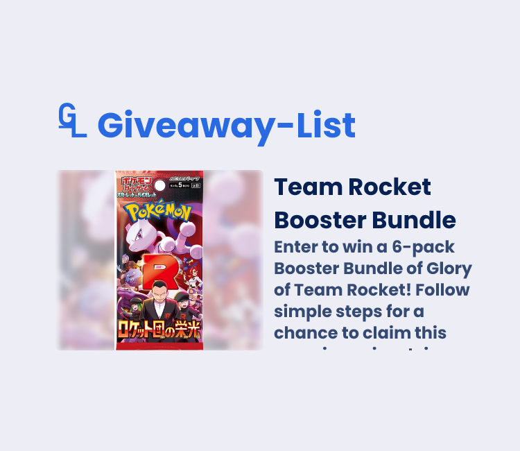 Team Rocket Booster Bundle - Gleam Giveaway
