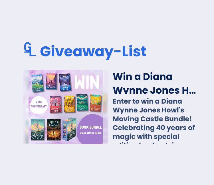 Win a Diana Wynne Jones Howl's Moving Castle Bundle! - Gleam Giveaway