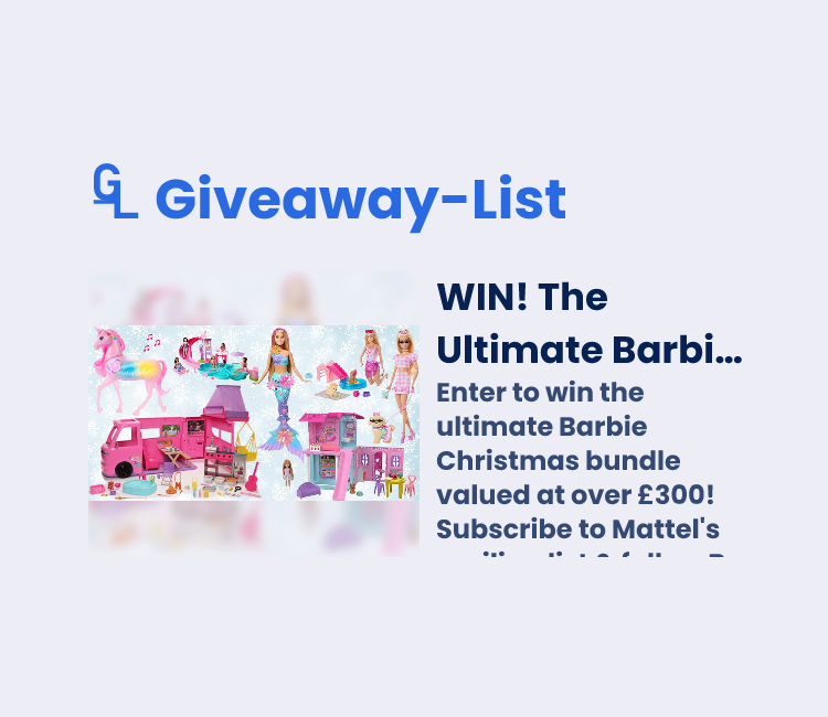 WIN! The Ultimate Barbie Christmas Bundle Worth Over £300! - Gleam Giveaway