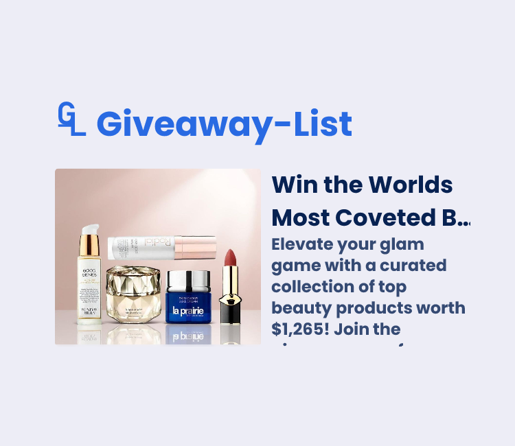 💎 Win the World’s Most Coveted Beauty Icons 💄🌹 - Gleam Giveaway