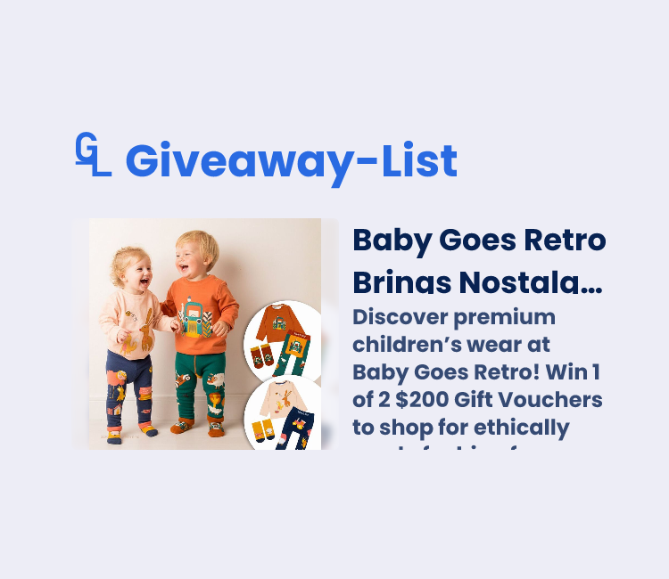 Baby Goes Retro Brings Nostalgia Back to Children’s Wear - Gleam Giveaway