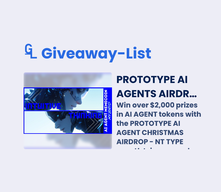 PROTOTYPE AI AGENTS AIRDROP - NT TYPE - Gleam Giveaway