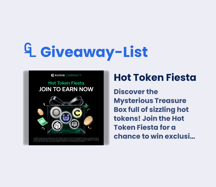 Hot Token Fiesta - Gleam Giveaway