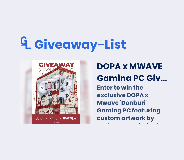 DOPA x MWAVE Gaming PC Giveaway - Gleam