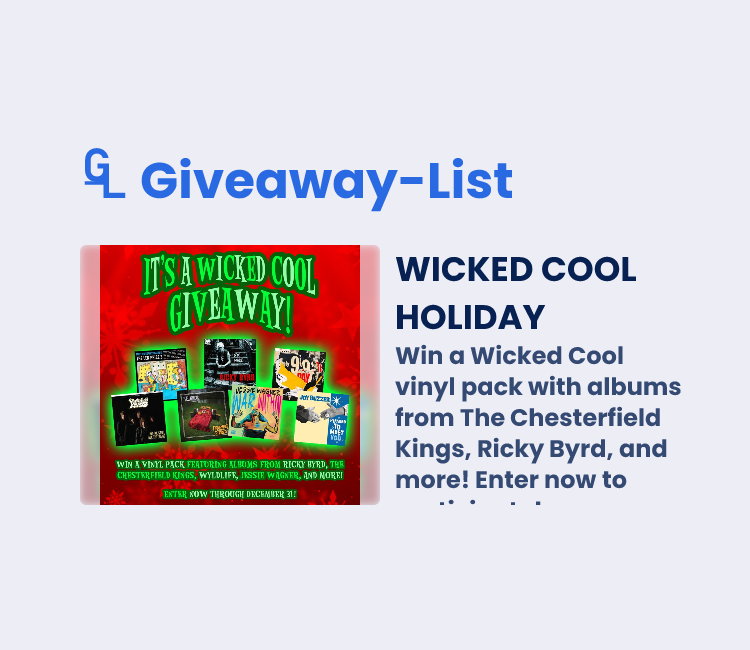 WICKED COOL HOLIDAY - Gleam Giveaway