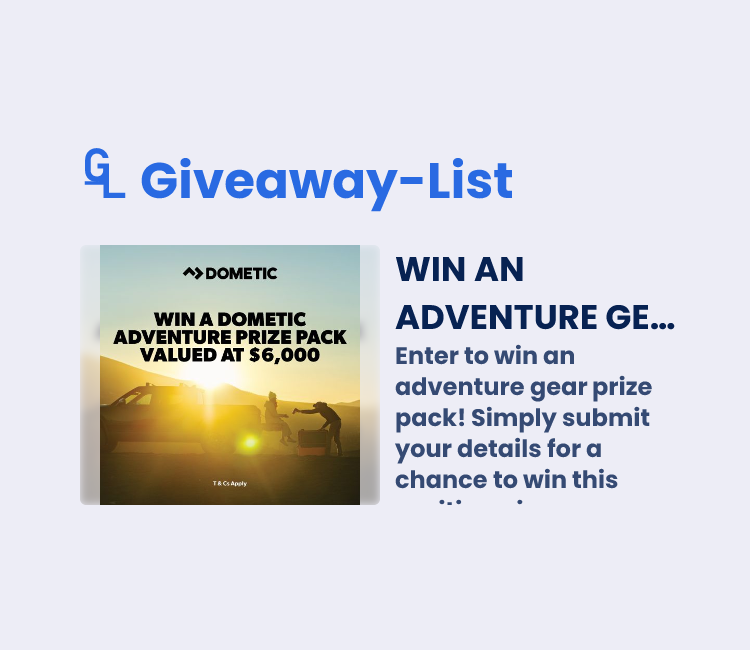 WIN AN ADVENTURE GEAR PRIZE PACK - Gleam Giveaway