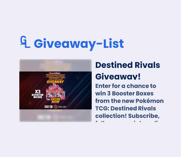 Destined Rivals Giveaway! - Gleam