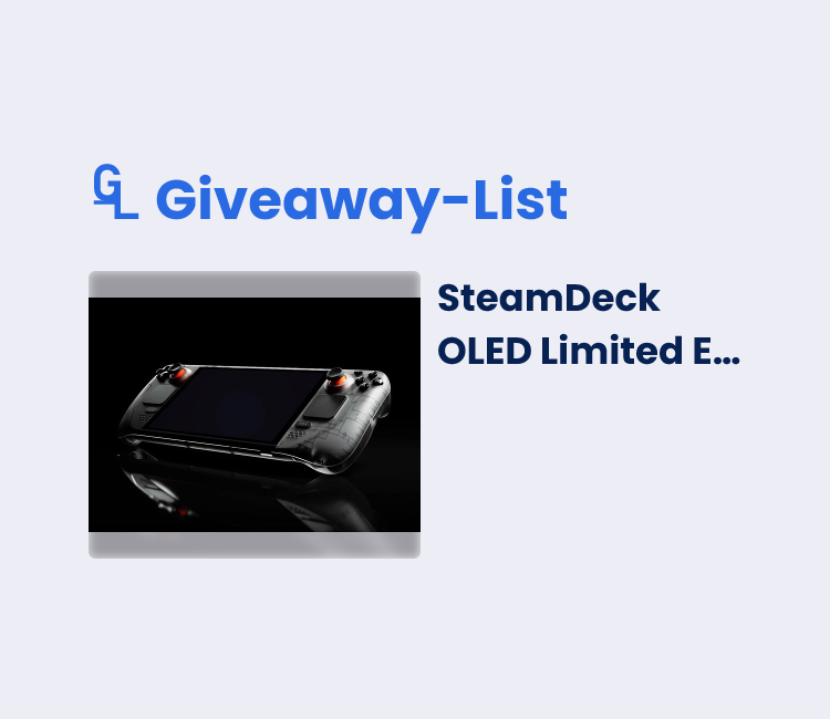 SteamDeck OLED Limited Edition Giveaway! - Gleam