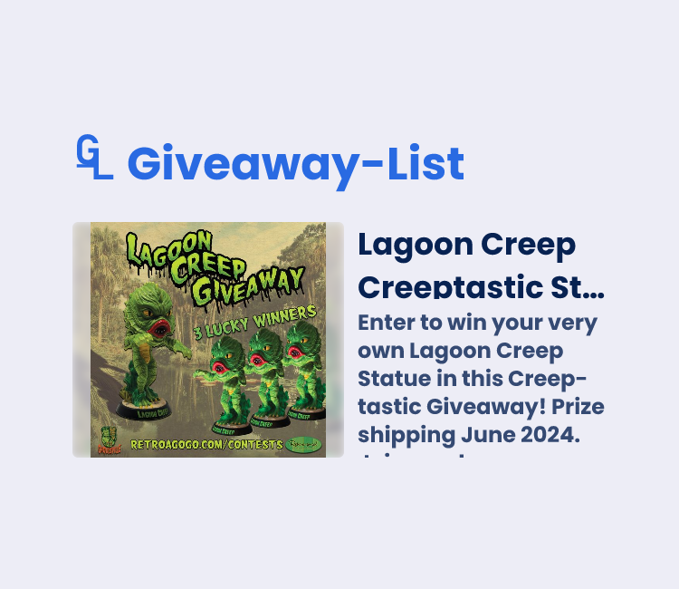 Lagoon Creep Creeptastic Statue Giveaway! - Gleam