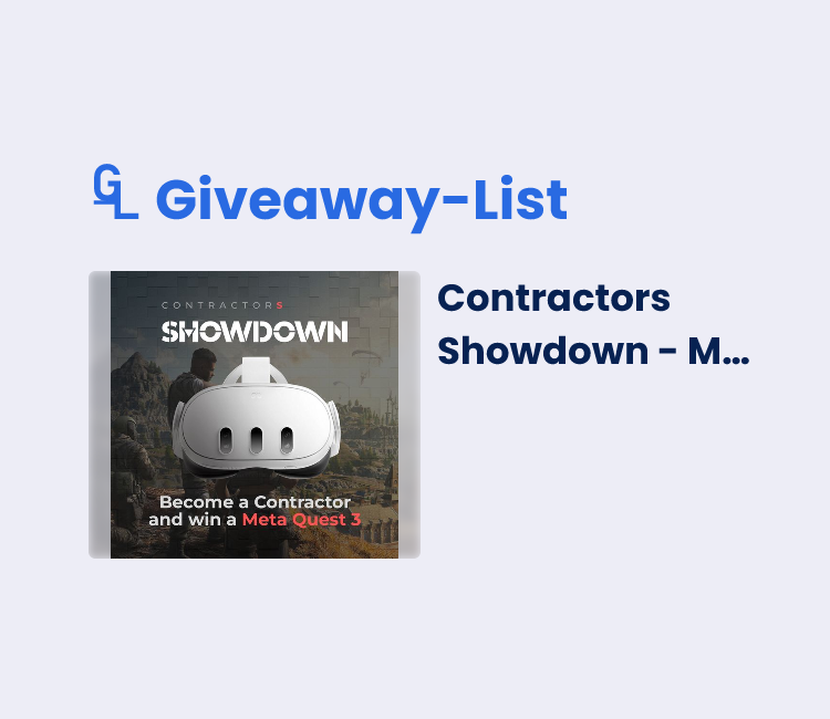 Contractors Showdown - Meta Quest 3 Giveaway - Gleam