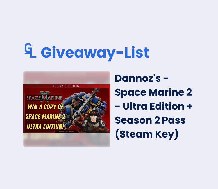 Dannoz's - Space Marine 2 - Ultra Edition + Season 2 Pass (Steam Key ...