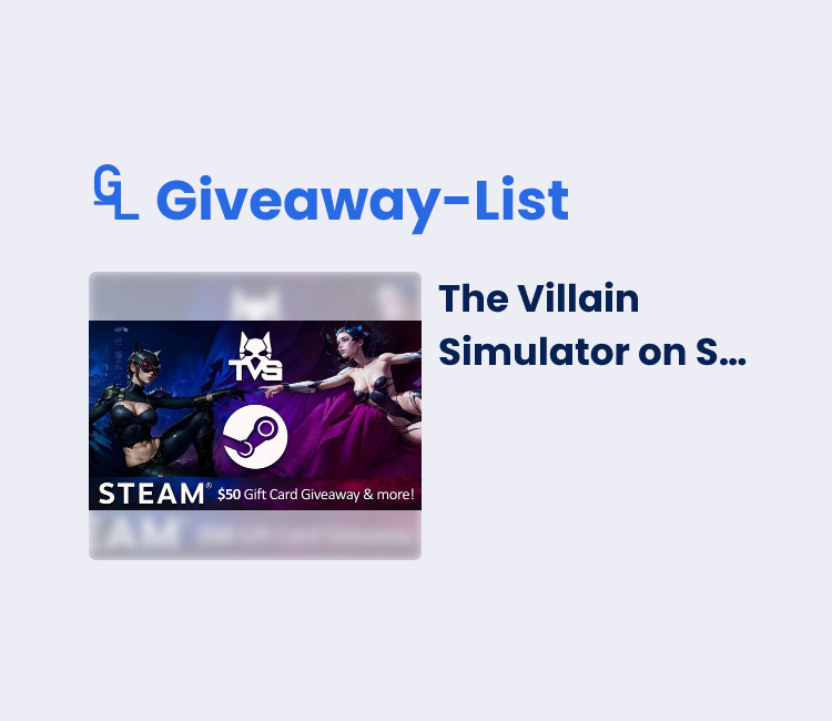The Villain Simulator on Steam! - Gleam Giveaway