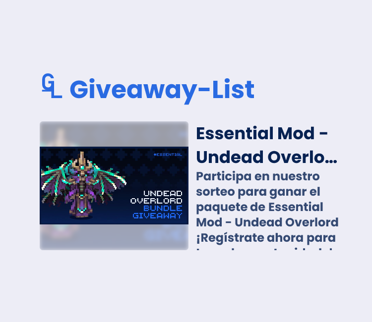 Essential Mod - Undead Overlord Bundle Giveaway - Gleam