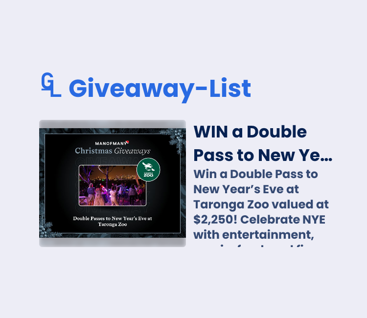 WIN a Double Pass to New Year’s Eve at Taronga Zoo - Gleam Giveaway