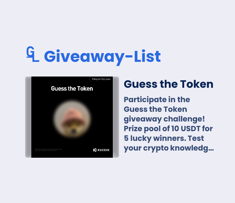 🔎 Guess the Token - Gleam Giveaway