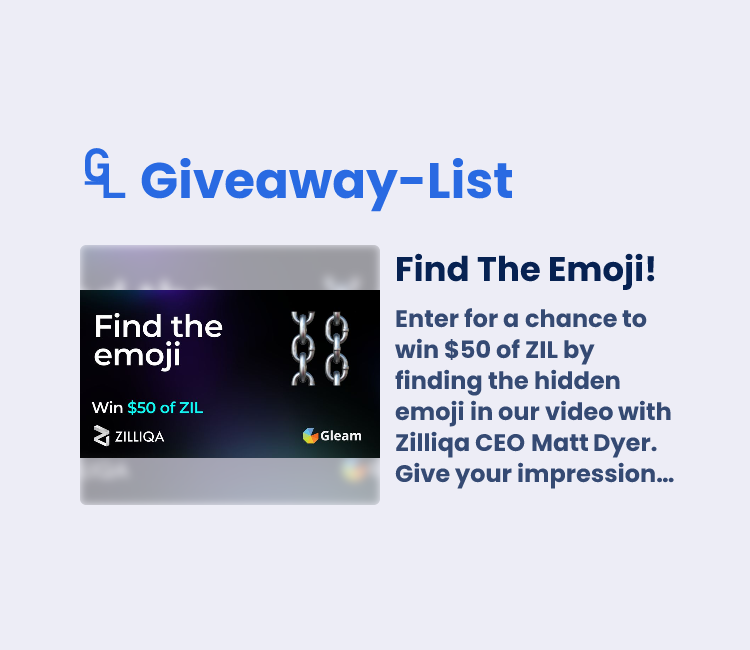 Find The Emoji! - Gleam Giveaway