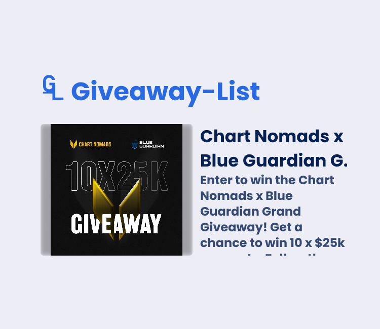 Chart Nomads x Blue Guardian Grand Giveaway - Gleam