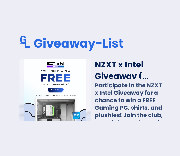NZXT x Intel Giveaway (September 2025) - Gleam