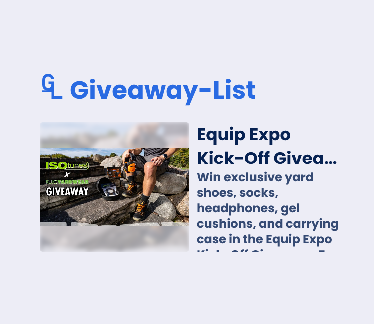Equip Expo Kick-Off Giveaway - Gleam