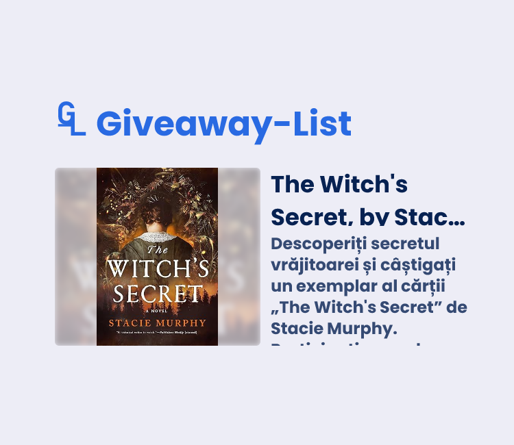 The Witch's Secret, by Stacie Murphy - Gleam Giveaway