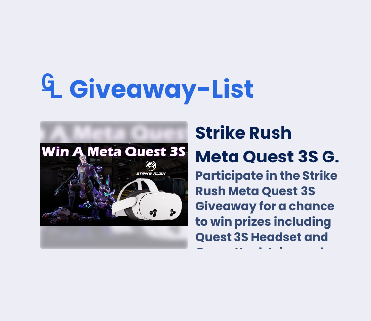 Strike Rush Meta Quest 3S Giveaway - Gleam