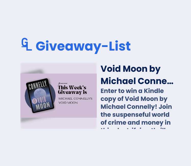 Void Moon by Michael Connelly [Kindle Edition] - Kingsumo Giveaway