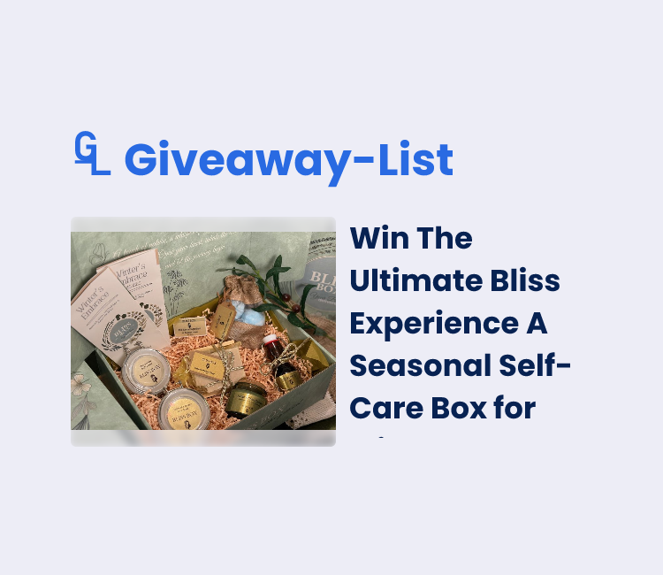 Win The Ultimate Bliss Experience – A Seasonal Self-Care Box for Mind ...