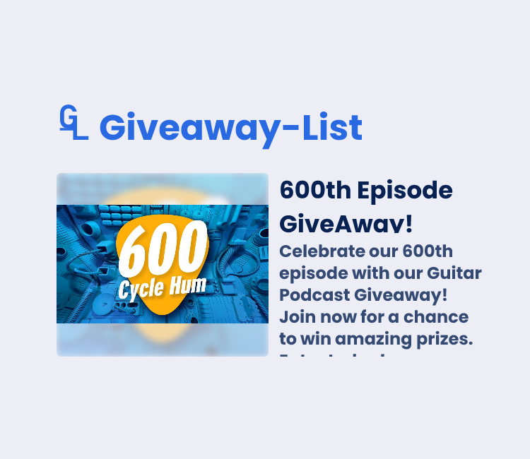 600th Episode GiveAway! - Kingsumo Giveaway