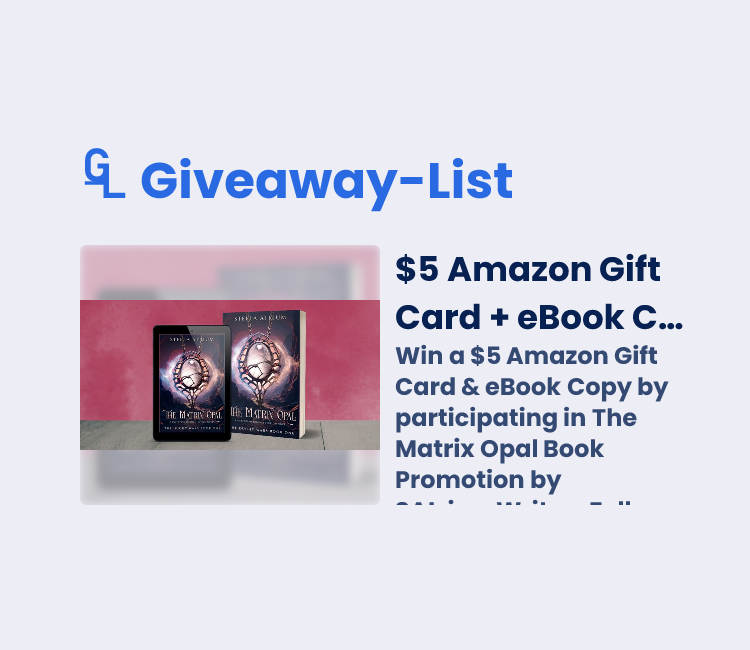 $5 Amazon Gift Card + eBook Copy - Rafflecopter Giveaway