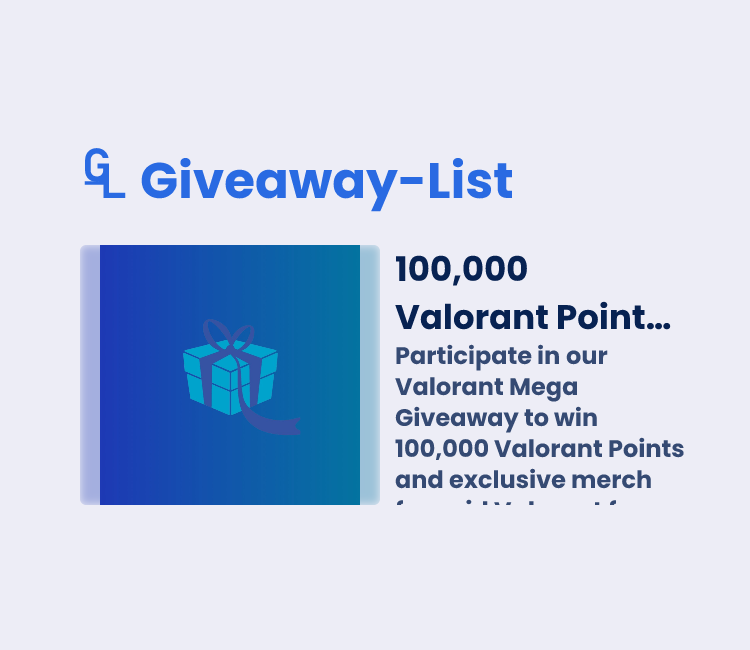 100,000 Valorant Points + Exclusive Merch Giveaway - SweepWidget