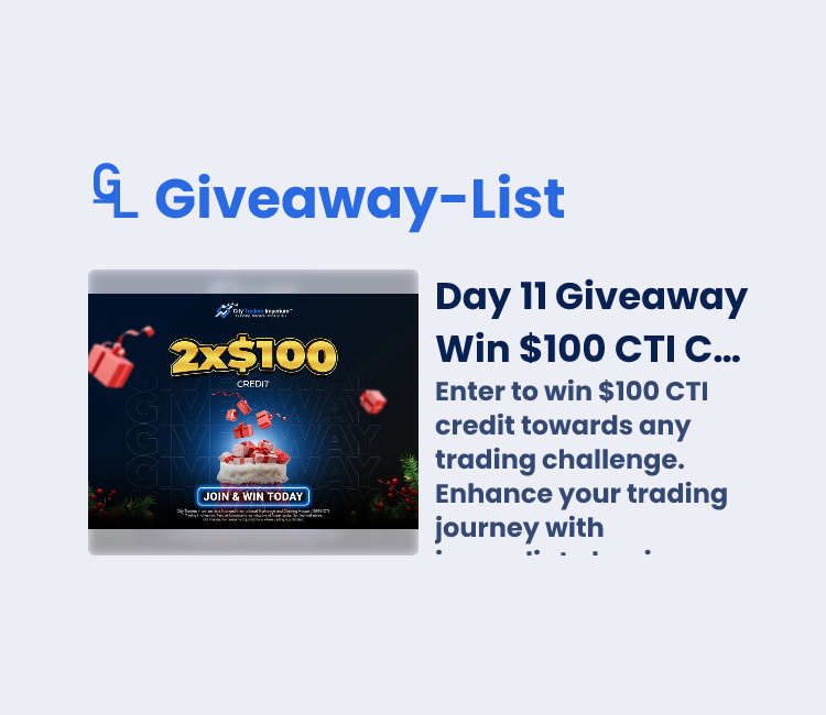 Day 11 Giveaway – Win $100 CTI Credit - SweepWidget