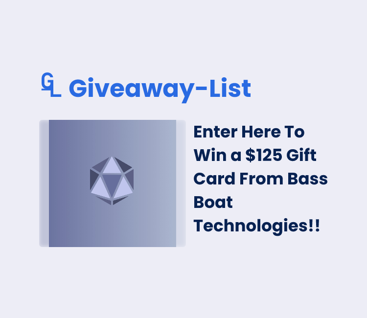 Enter Here To Win a $125 Gift Card From Bass Boat Technologies ...