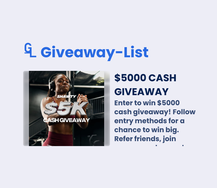 $5000 CASH GIVEAWAY - ViralSweep Giveaway