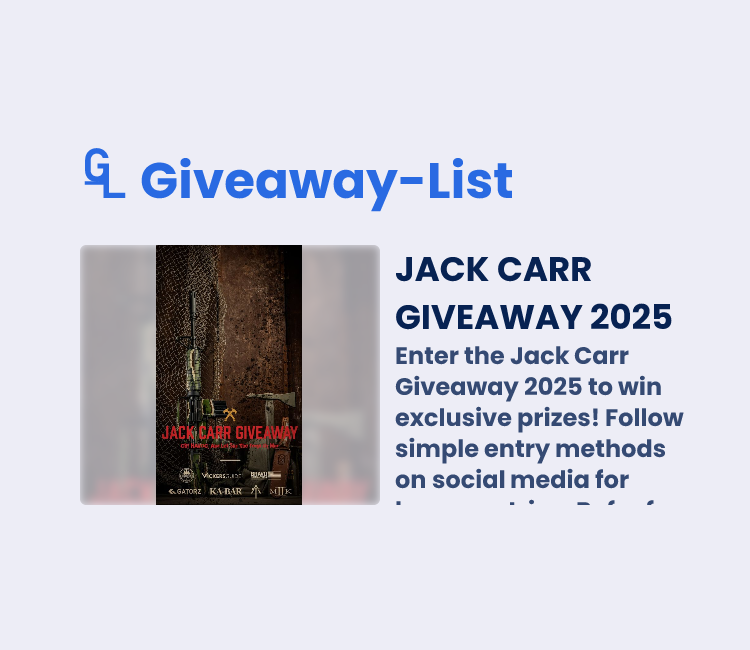 JACK CARR GIVEAWAY 2025 - ViralSweep Giveaway